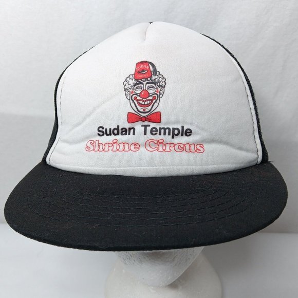 Snapback | Accessories | Vtg Shriners Sudan Temple Shrine Circus Clown ...